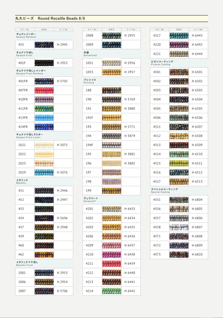 MIYUKI BEADS – TOHO SHOJI (NY) INC.